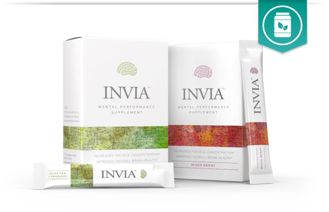 INVIA Mental Performance Supplement - Cognizin Nootropic Brain Booster?